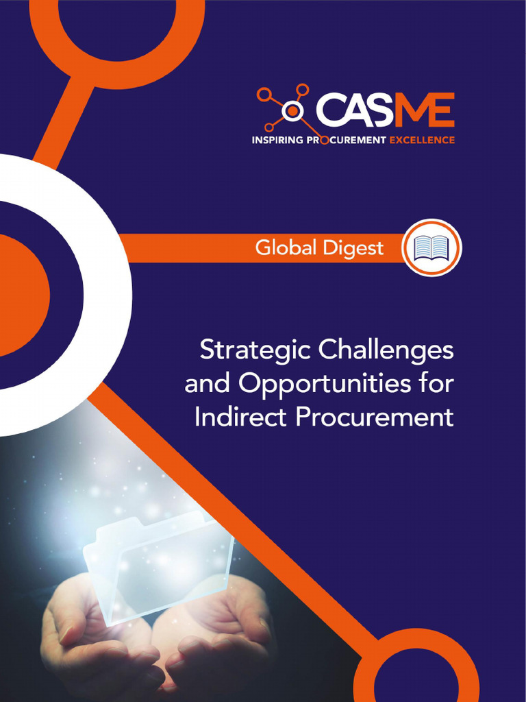 Strategic Challenges and Opportunities for Indirect Procurement Global Digest | PDF ...