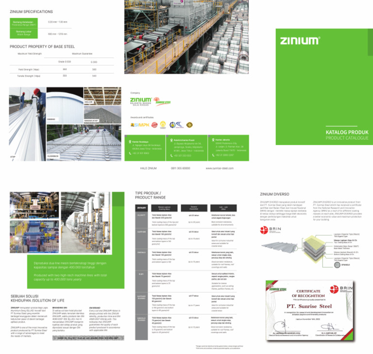 Brosur ZINIUM Soft | PDF