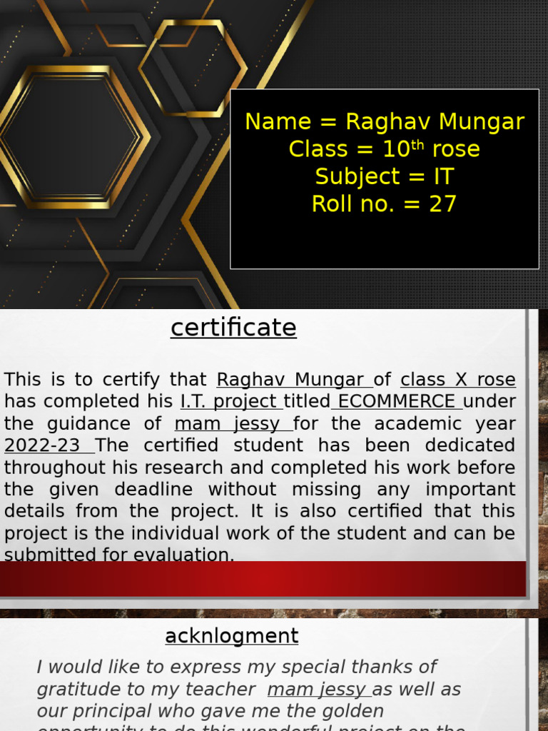 raghav | PDF | E Commerce | Stocks