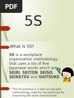 5S Training - Quiz | PDF | Lean Manufacturing