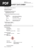 Ethanol 95% Safety Data Sheet | PDF | Combustion | Ethanol