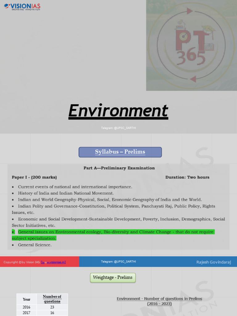 PT365 Environment Handout | PDF | Natural Environment