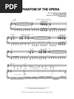 Phantom of The Opera | PDF | Performing Arts | Works About Opera