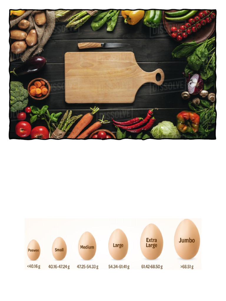 Egg Sizes and Weight | PDF