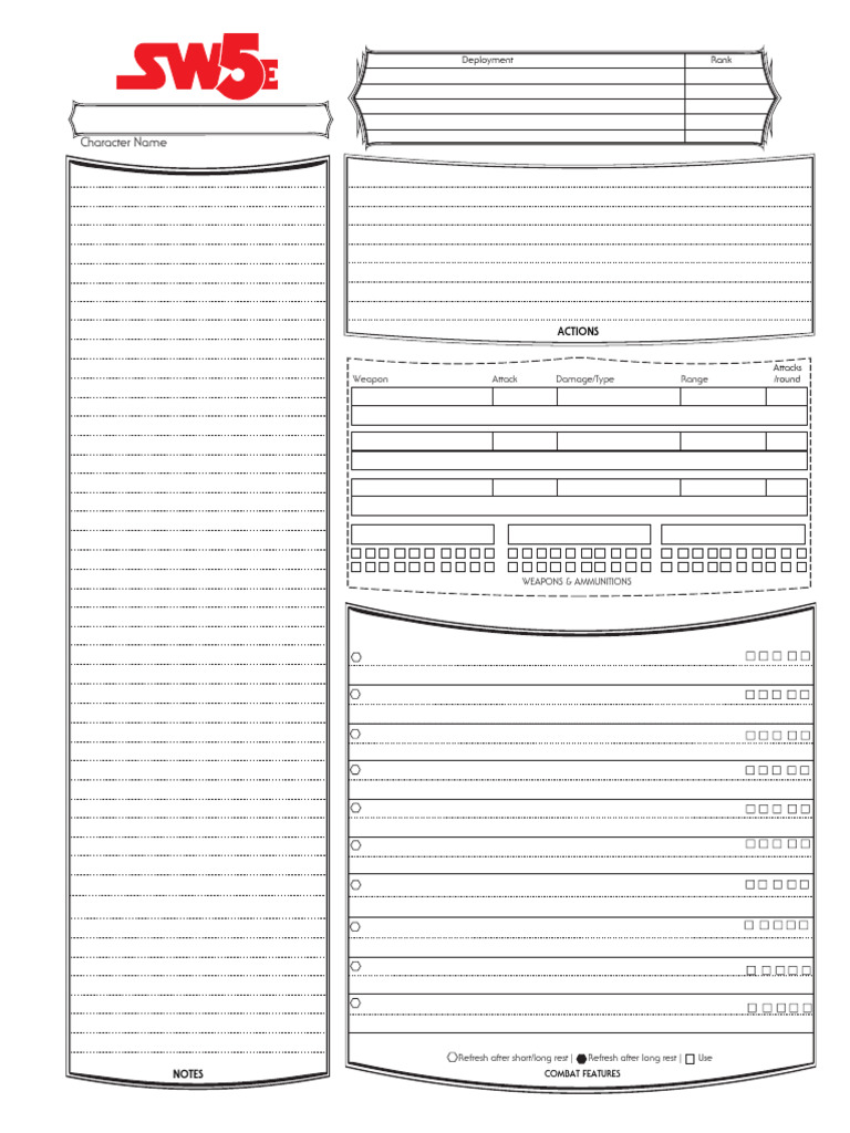 Deployment Sheet | PDF
