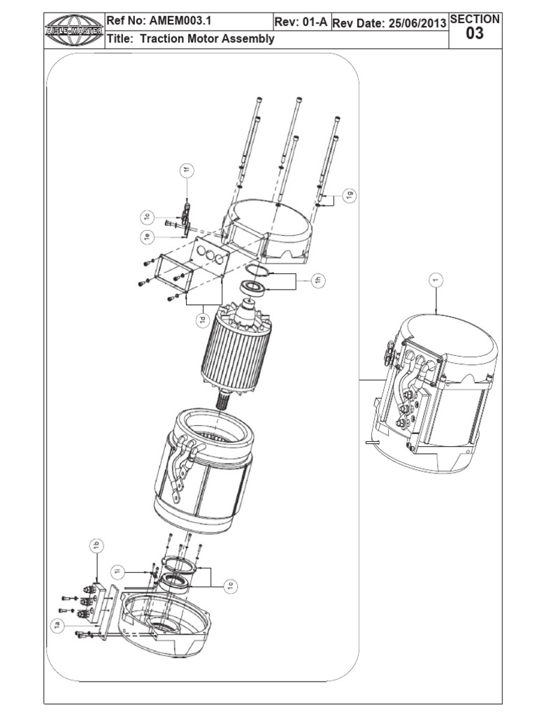 AM 29 - 30 Traction Motor | PDF