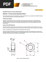 ISO Heavy Hex Nut Dimensions | PDF