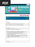 Processo de Desenvolvimento de Software - Prova Av1 Estacio 2024 | PDF | Engenharia de Software ...