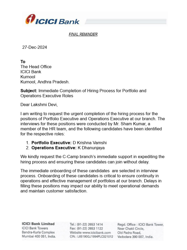 1 Updated Offer-Letter-Yadhukrishna | PDF | Recruitment ...