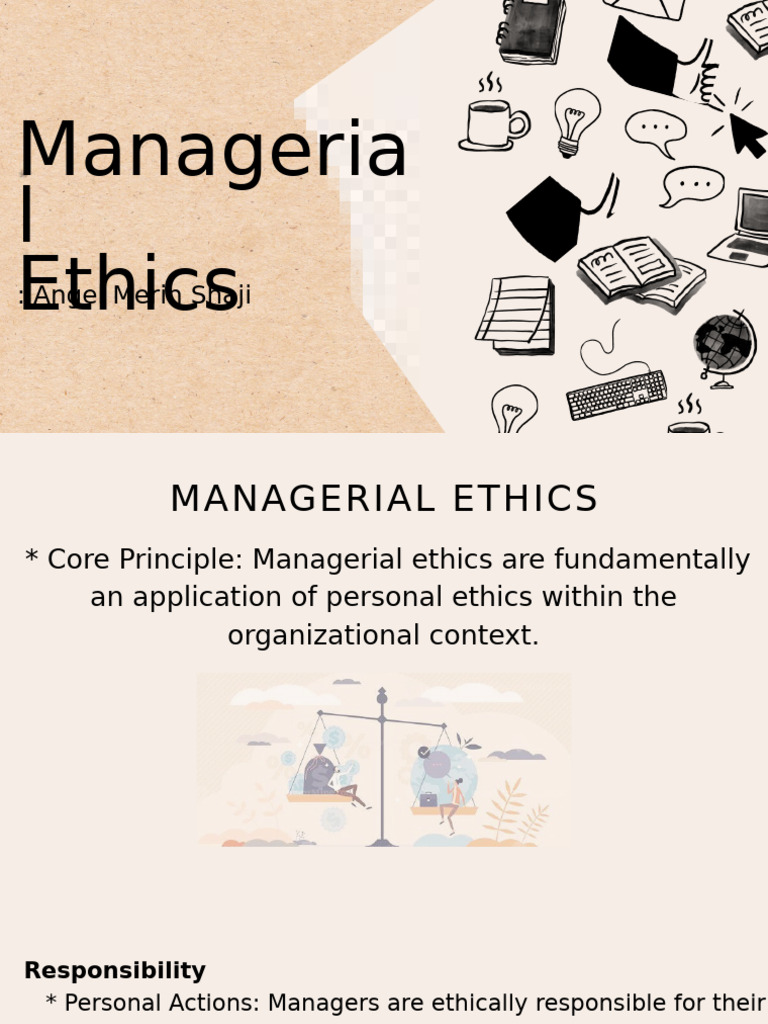 Managerial. Ethics - 20250115 - 100358 - 0000 | PDF
