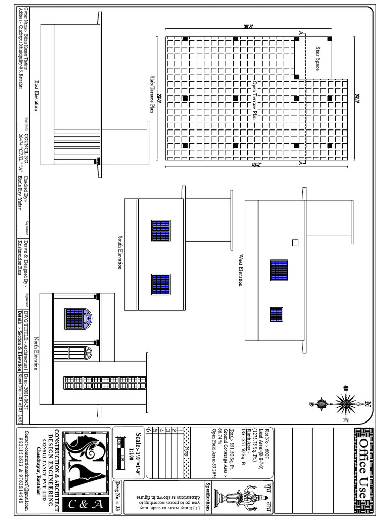 Terrace & Elevation | PDF
