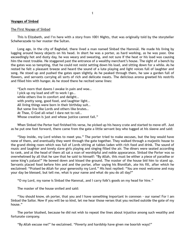 Sinbad | PDF