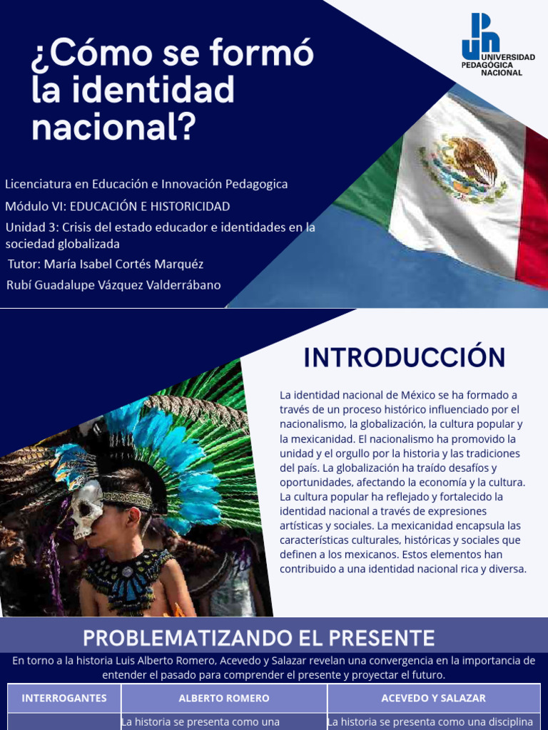 Identidad Nacional y Cultura en México | PDF | Nacionalismo | Nación