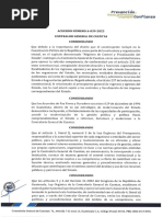 Circular DCE 001-2025 Minfin | PDF