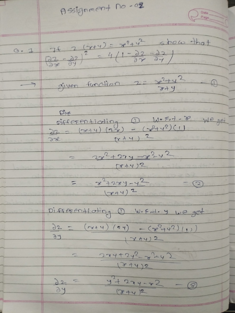 Maths Assignment 2 Part 1 | PDF