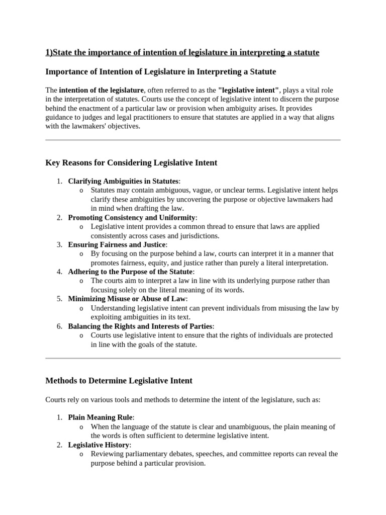 Interpretation of Statutes | PDF | Statutory Interpretation | Repeal