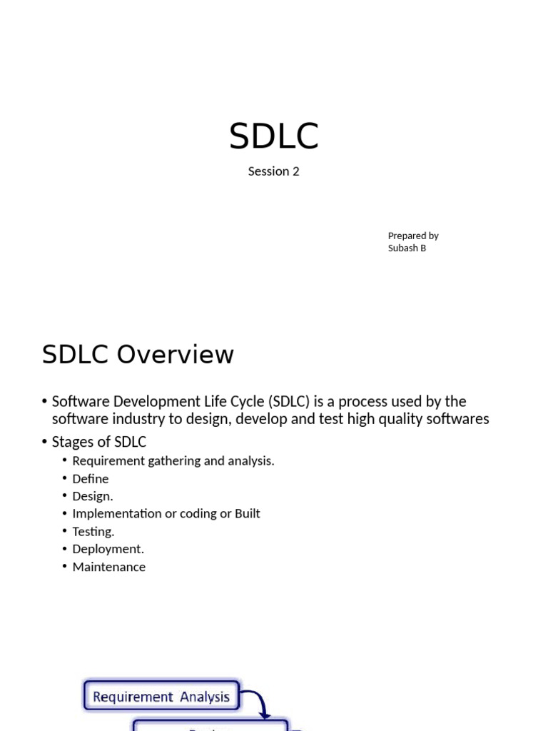 SDLC | PDF | Software Development Process | Engineering