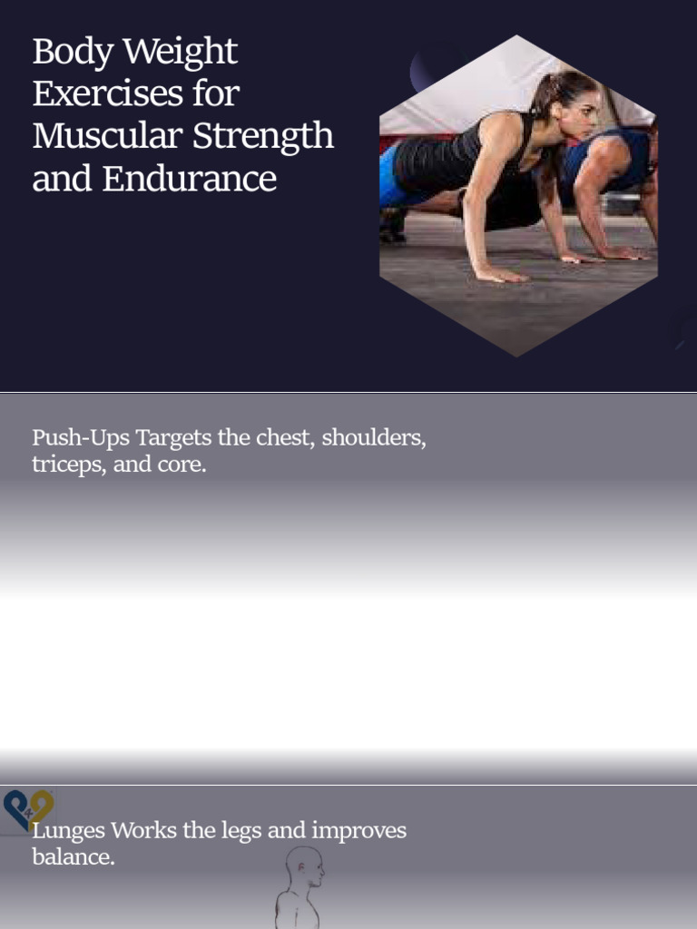 Home Workouts for Strength & Endurance | PDF