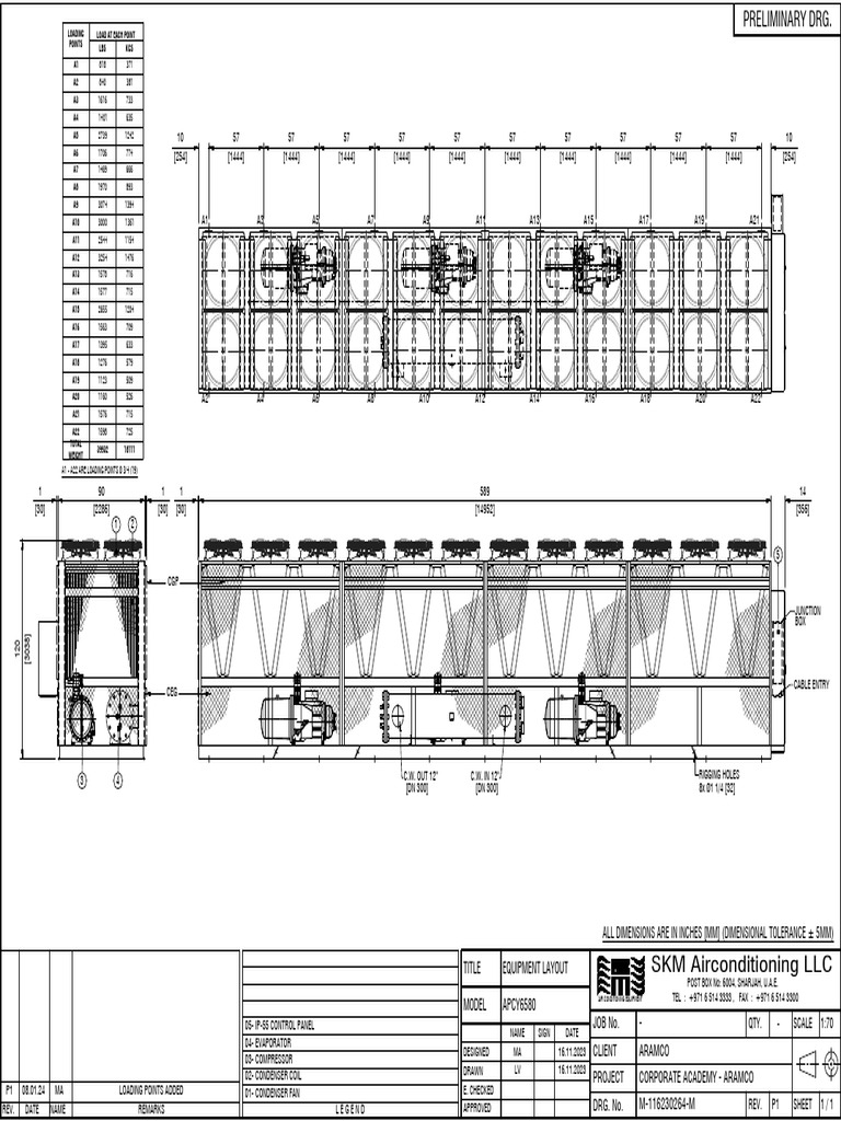 Academy Chiller Layout, Load Points | PDF | Building Automation ...