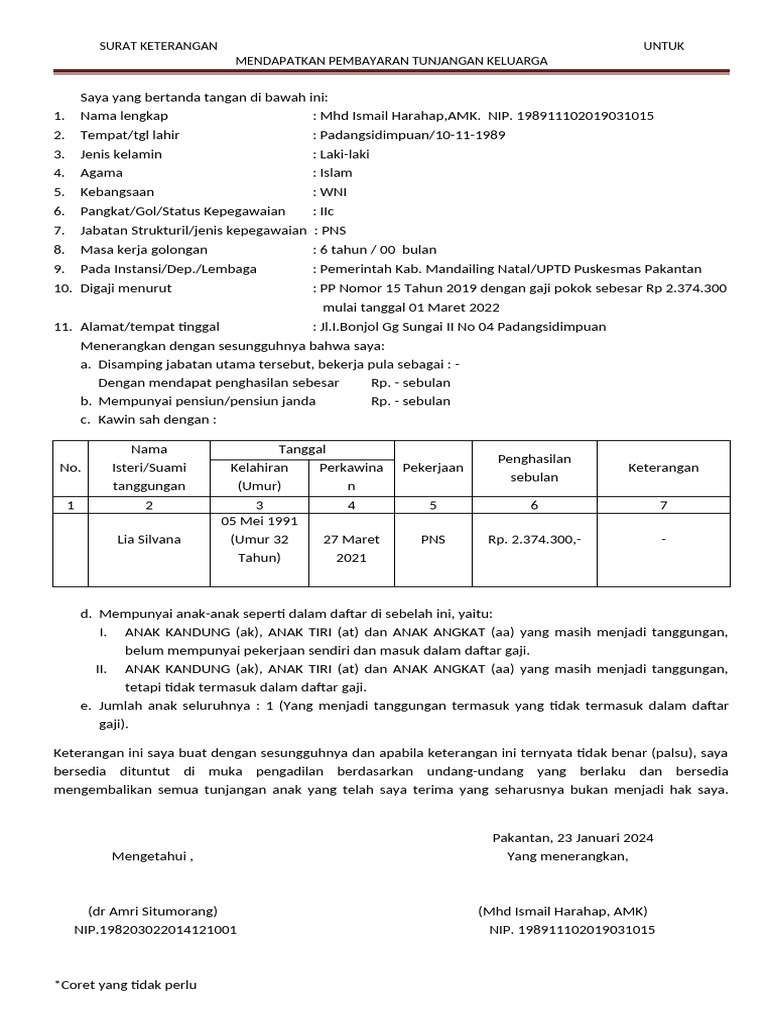 KP4 Lembar 1 mail | PDF