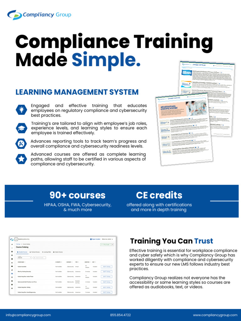 Compliance Training Made Simple | PDF
