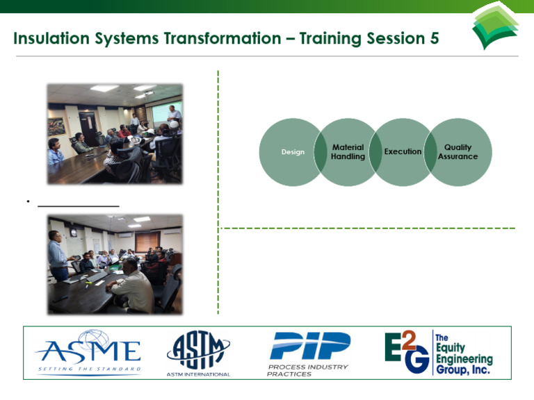 EPCL Insulation Program training - session 5 | PDF