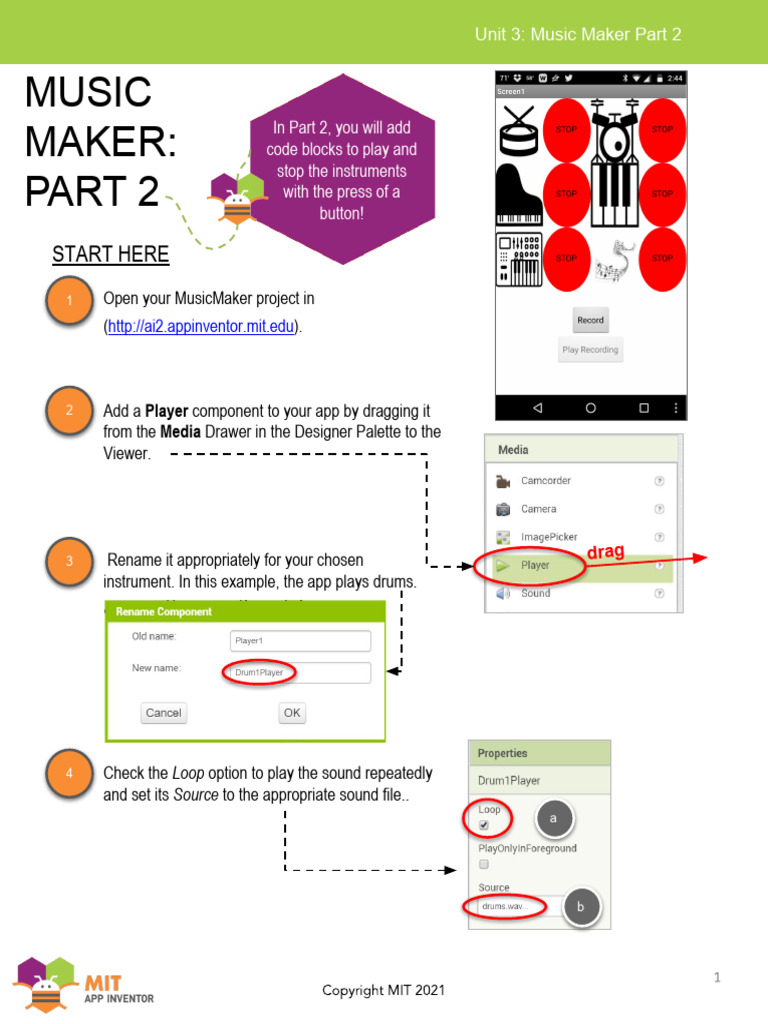 Music Maker: Coding Instrument Controls | PDF | Computing | Software