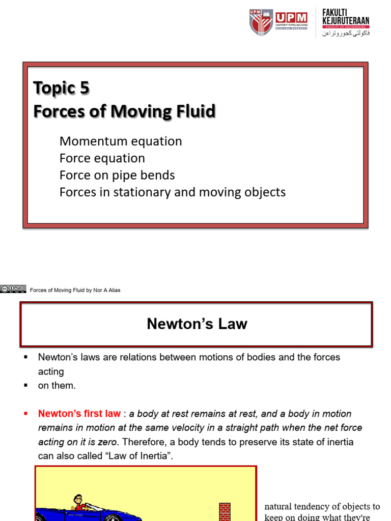 Fluid Momentum and Force Analysis | PDF