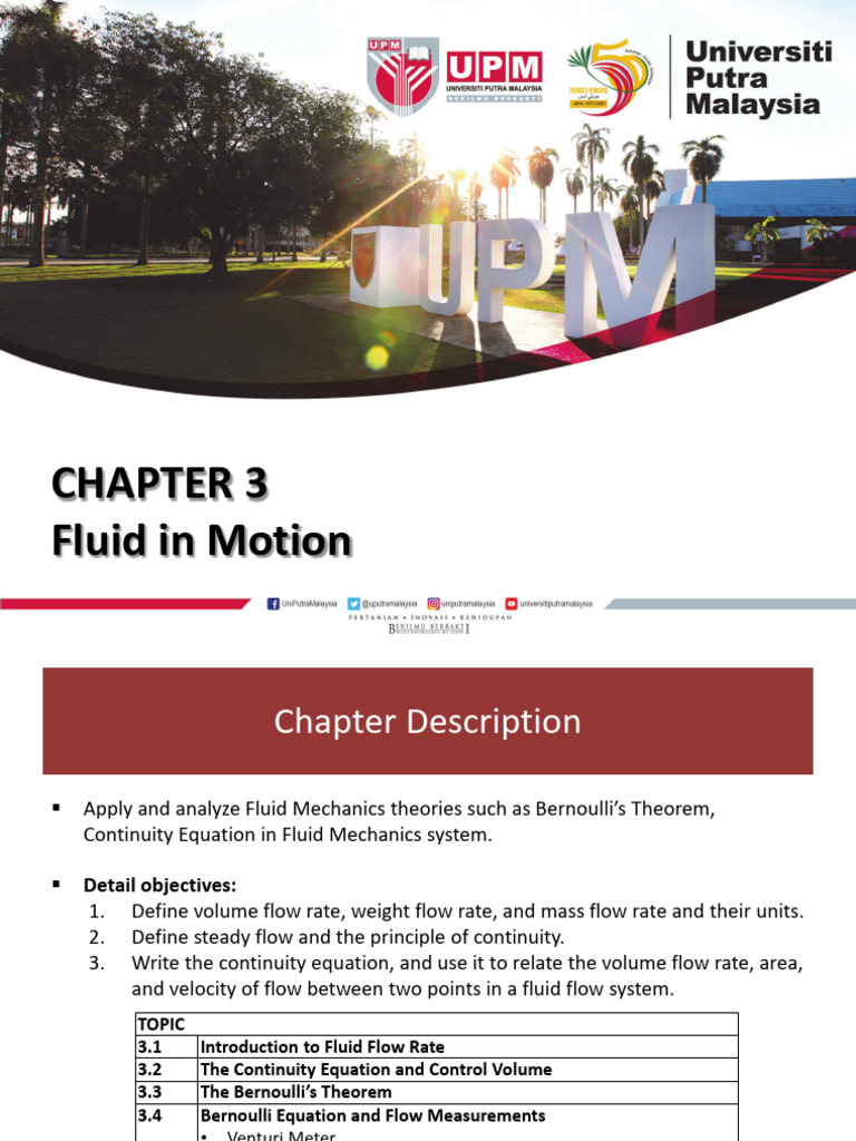 3. Fluid in Motion | PDF | Fluid Dynamics | Fluid Mechanics