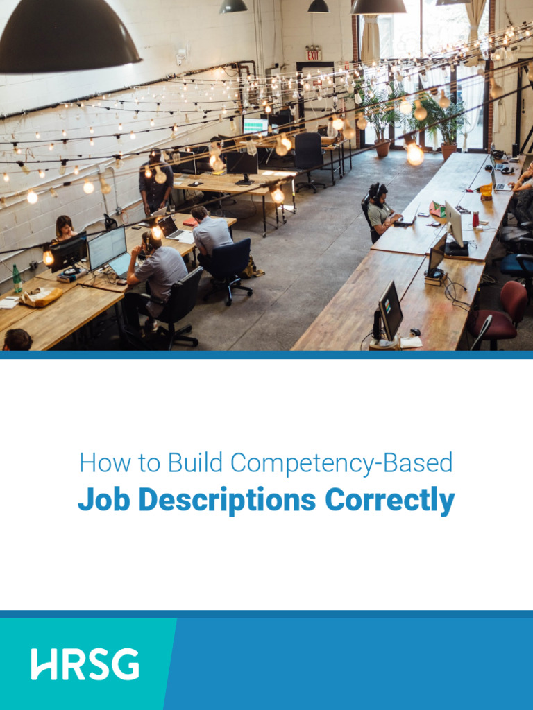 How to Build Competency Based Job Descriptions Correctly | PDF ...