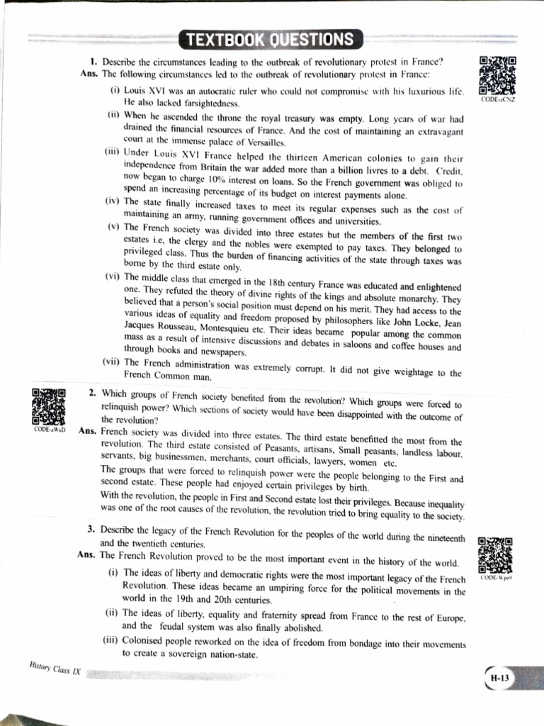 Rd sharma class 9 | PDF | Maximilien Robespierre | Reign Of Terror