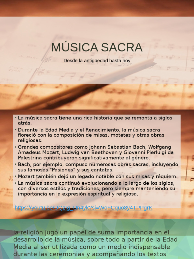 Música Sacra | PDF | Musica Religiosa | Johann Sebastian Bach