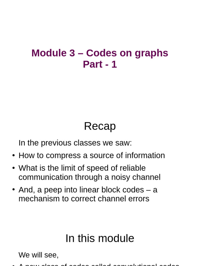 Convolutional AndTurbo Codes | PDF | Algorithms | Computer Science