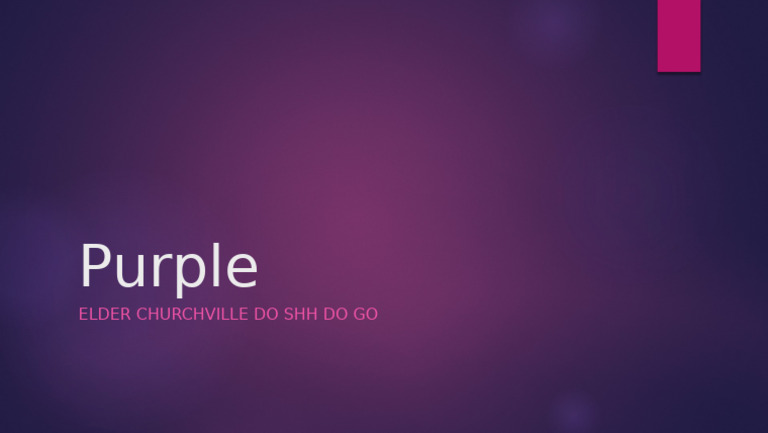 Purple | PDF