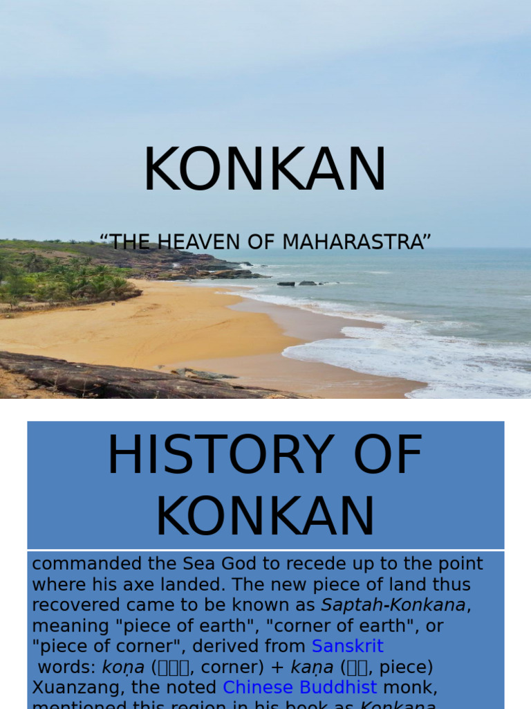 Discovering Konkan: History & Tourism | PDF