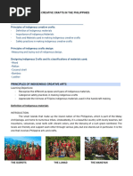 Arts and Crafts of Luzon | PDF | Weaving | Textiles