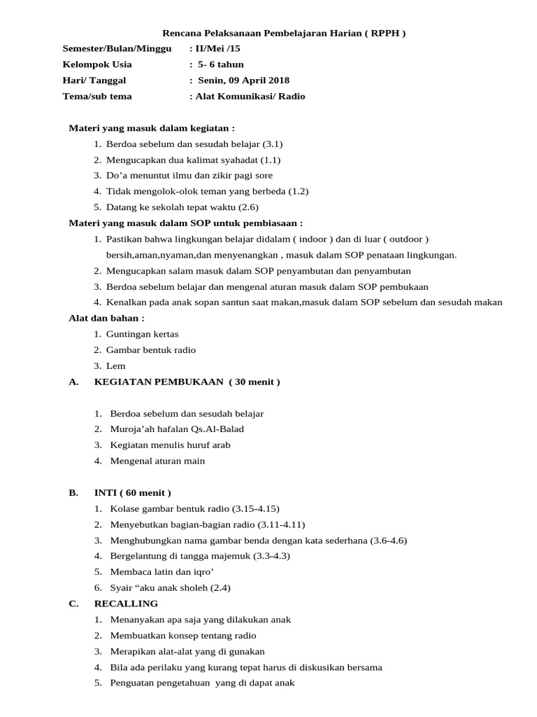 RPPH Annur SMTR2 | PDF