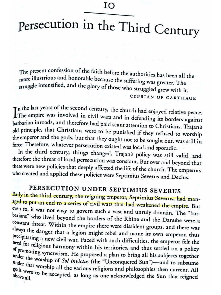 Early and Medieval Church History 10 | PDF