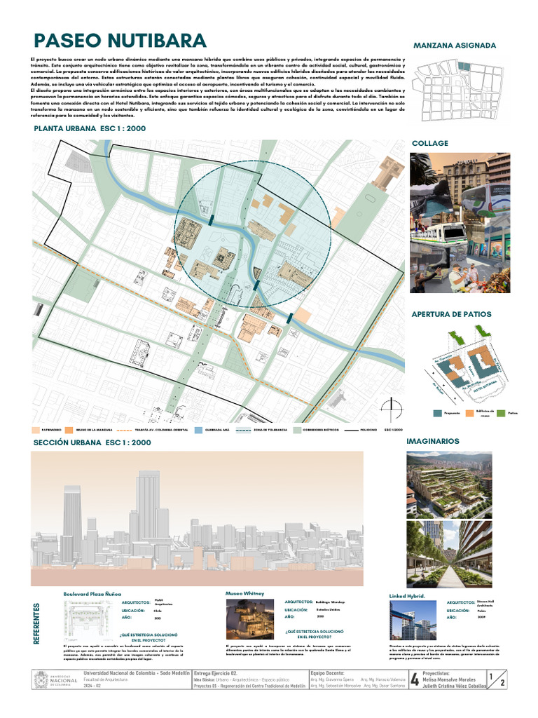 Idea Básica - Paseo Nutibara | PDF