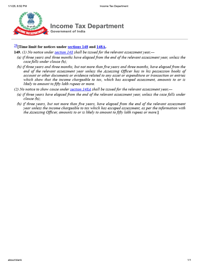 Section - 149 | PDF