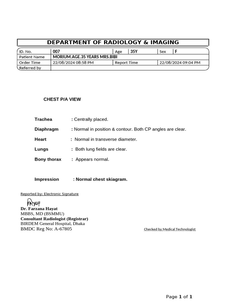 3087688-Morium - Age.35 Years MRS - Bibi | PDF