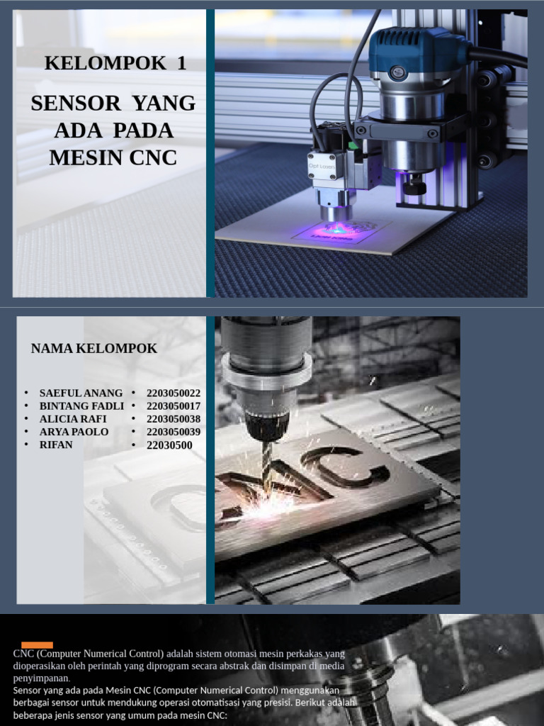 Sensor Penting pada Mesin CNC | PDF