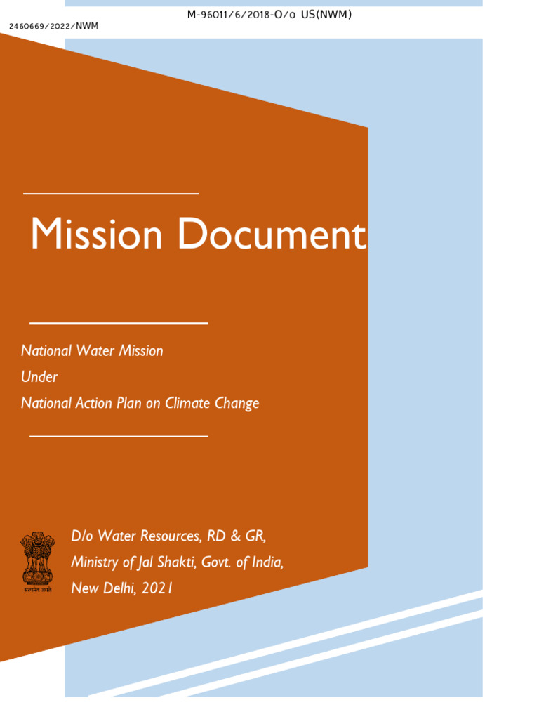 Revised Mission Document | PDF | Groundwater | Climate Change