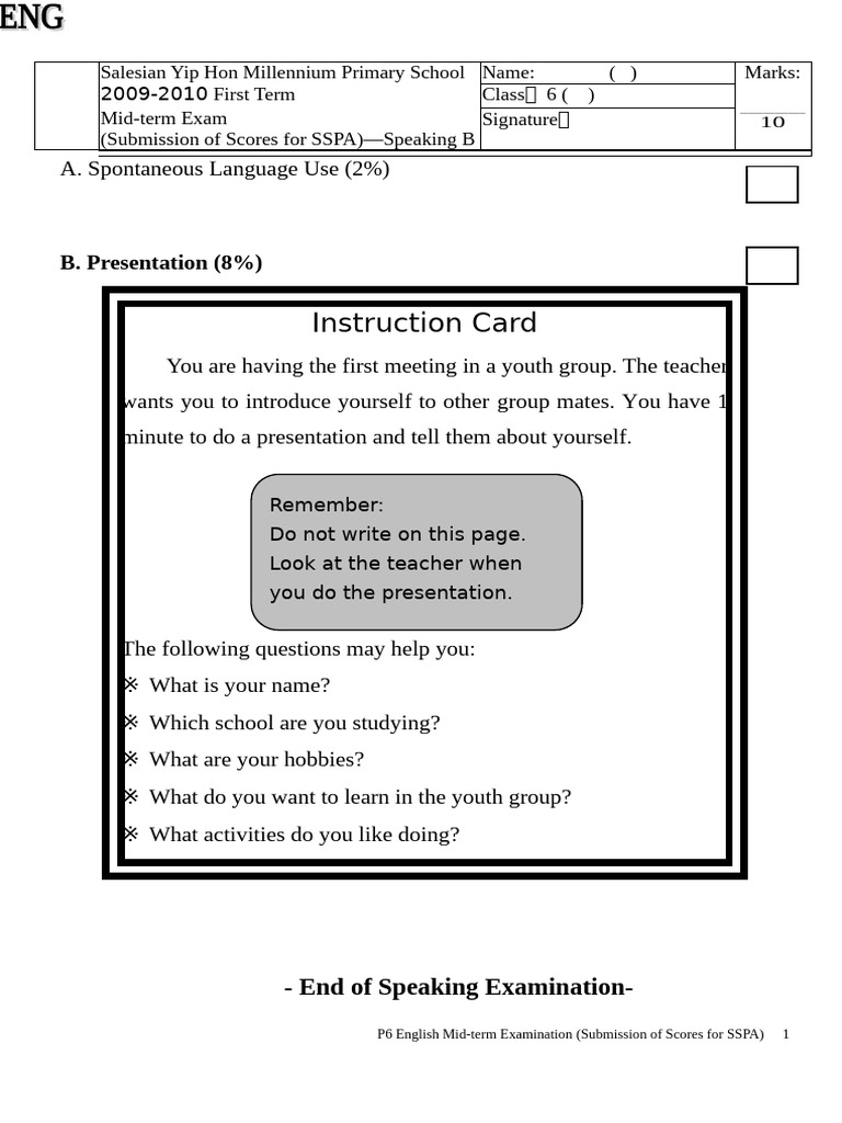 09-10fp6me_S(B) | PDF | Human Communication | Learning