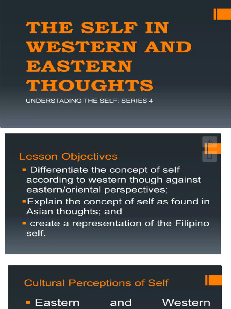 Lesson 5. Western and Eastern Perspective | PDF