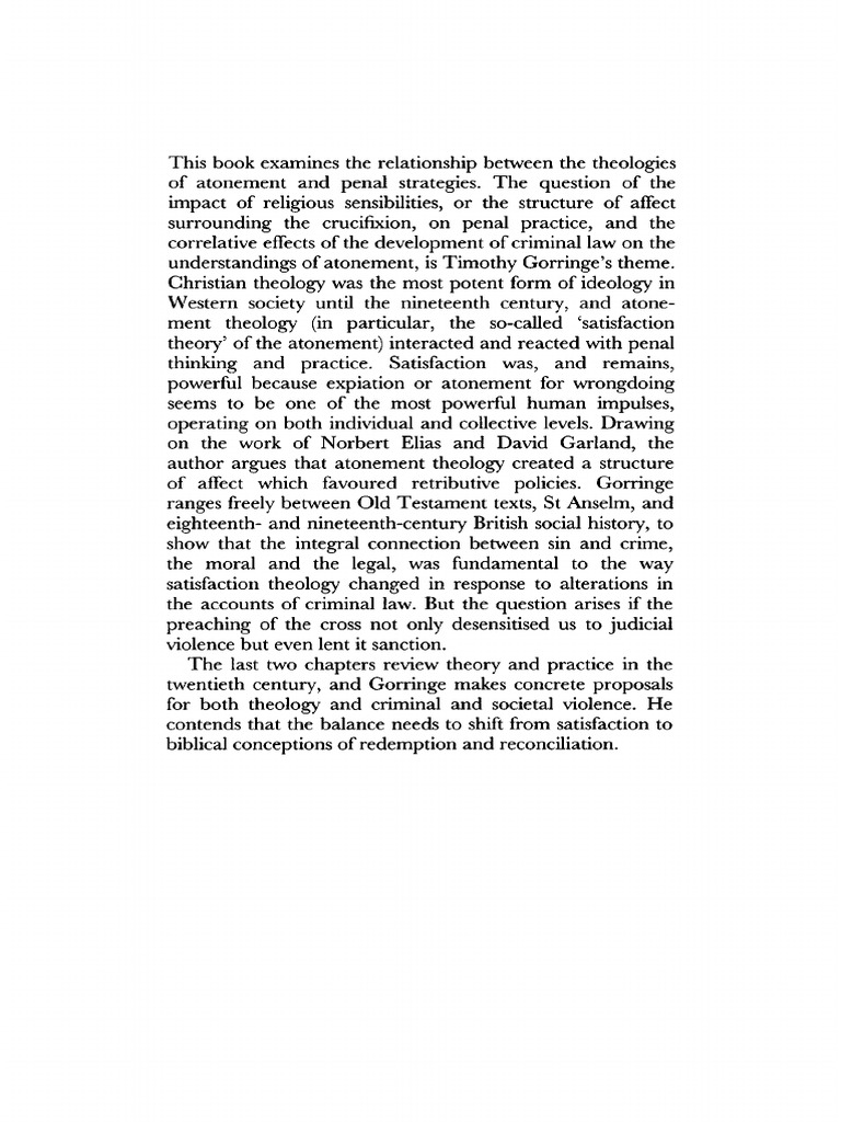 [Cambridge Studies in Ideology and Religion] Timothy Gorringe - God’s ...