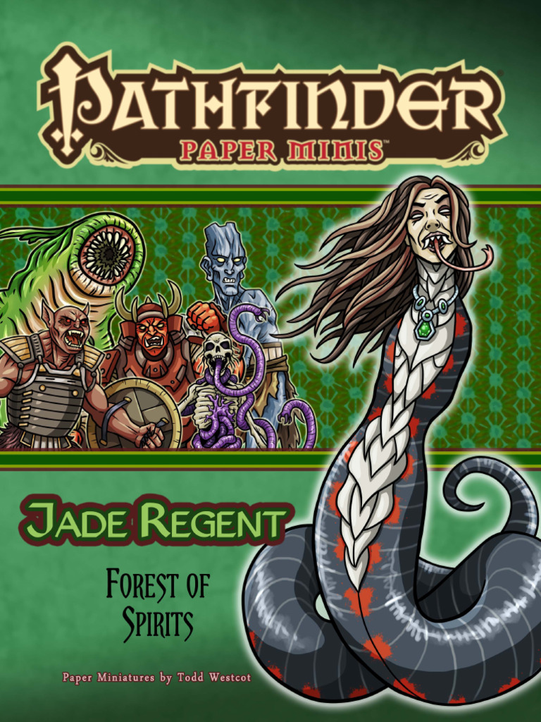 Paper Minis - Jade Regent 04 - Forest of Spirits | PDF