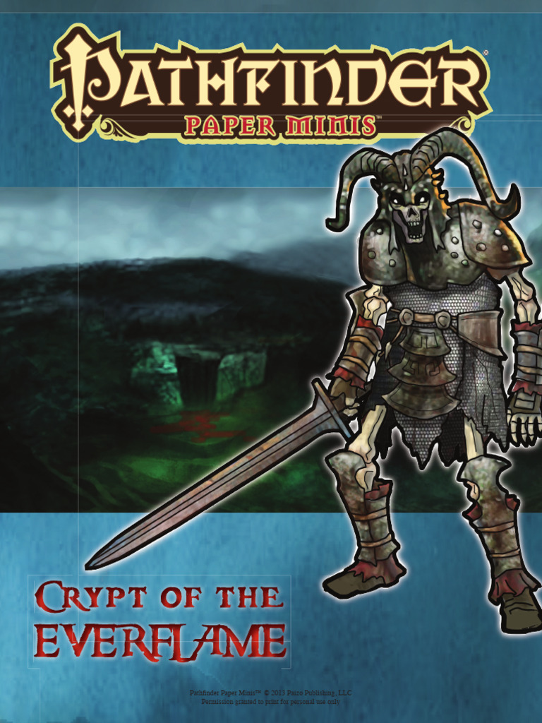 Pathfinder Paper Minis: Everflame | PDF | Fantasy Role Playing Games ...