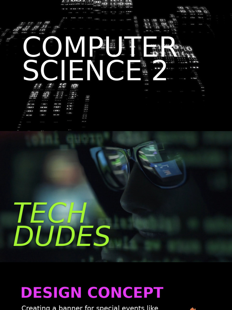 Final Tech Dudes Comsci - Banner | PDF