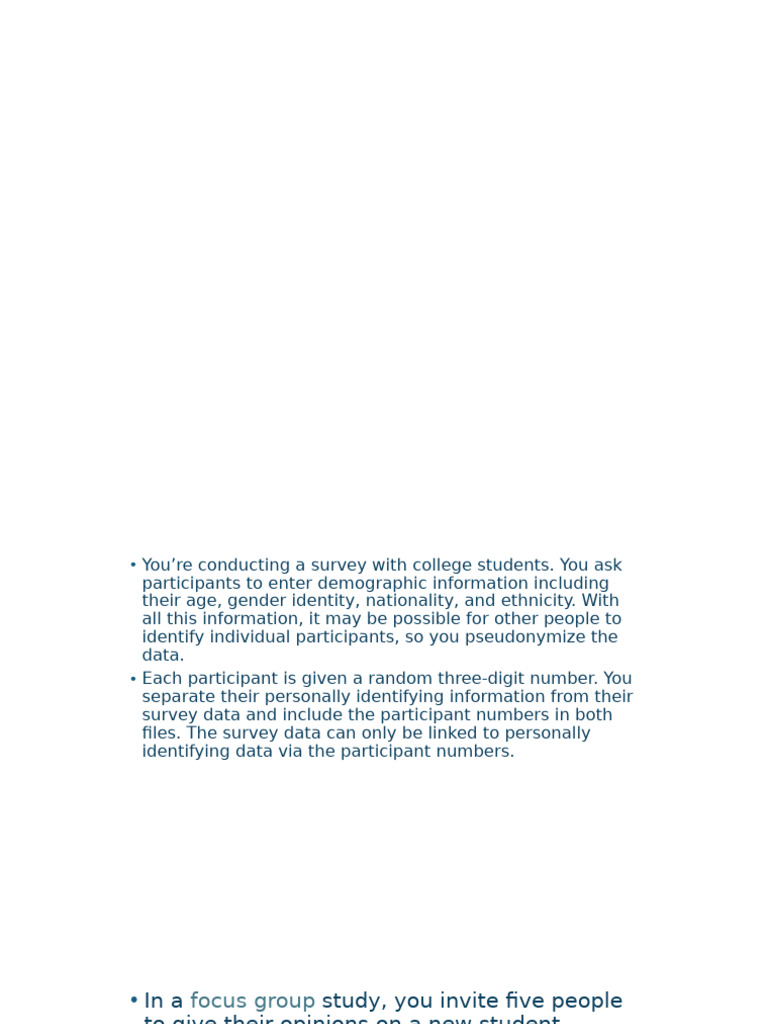 Research Ethics Example | PDF | Psychology
